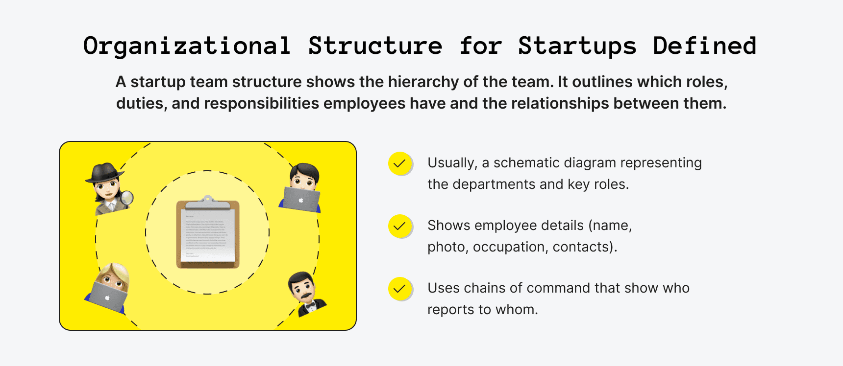 Startup Team Structure: Roles and Responsibilities